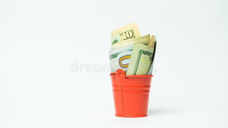 292 Bucket Full Money Stock Photos - Free & Royalty-Free Stock Photos ...