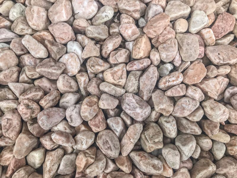 Small Red Random Shape Rock Stones Ground. Stock Photo - Image of grit ...