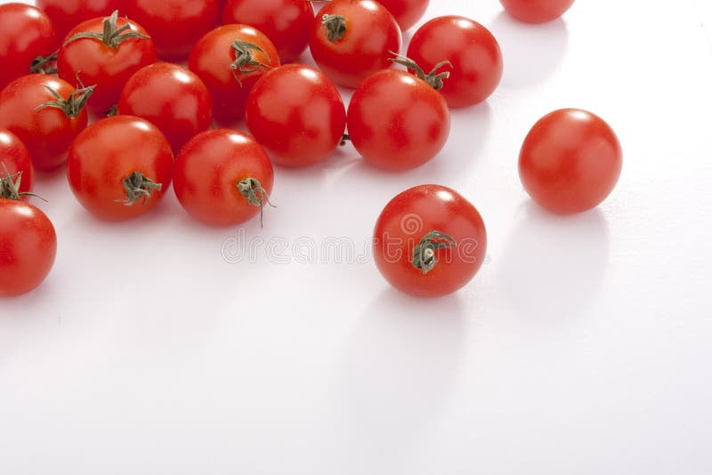 Small red tomatoes stock photo. Image of vegetarian, organic - 17168746