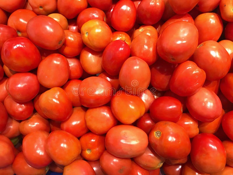 Small Red Tomatoes, Full Frame Stock Photo - Image of cherry, farm ...