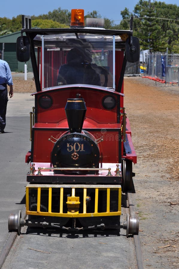 Small red train engine stock photo. Image of environment - 48742166