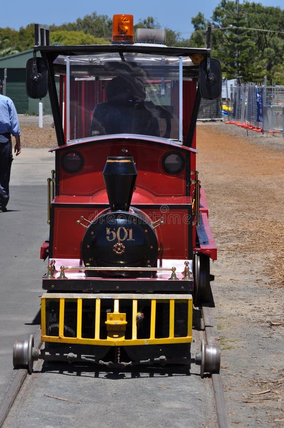 Small red train engine stock photo. Image of environment - 48742166