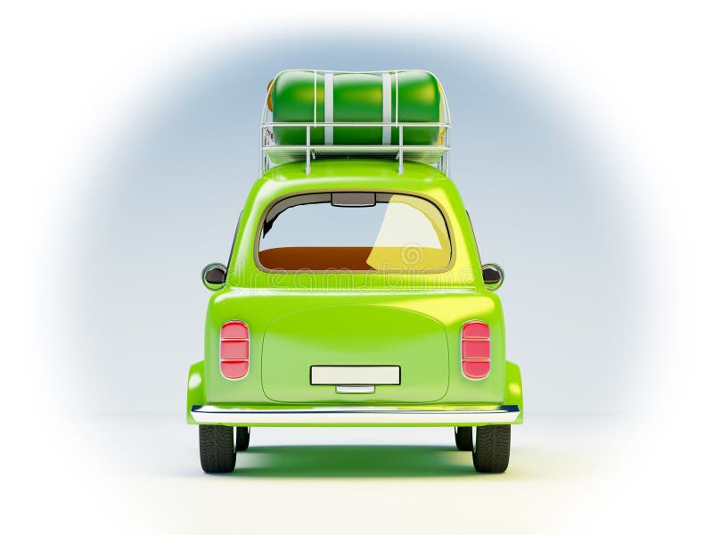 Small Car Adventure Back Stock Illustrations – 75 Small Car Adventure ...