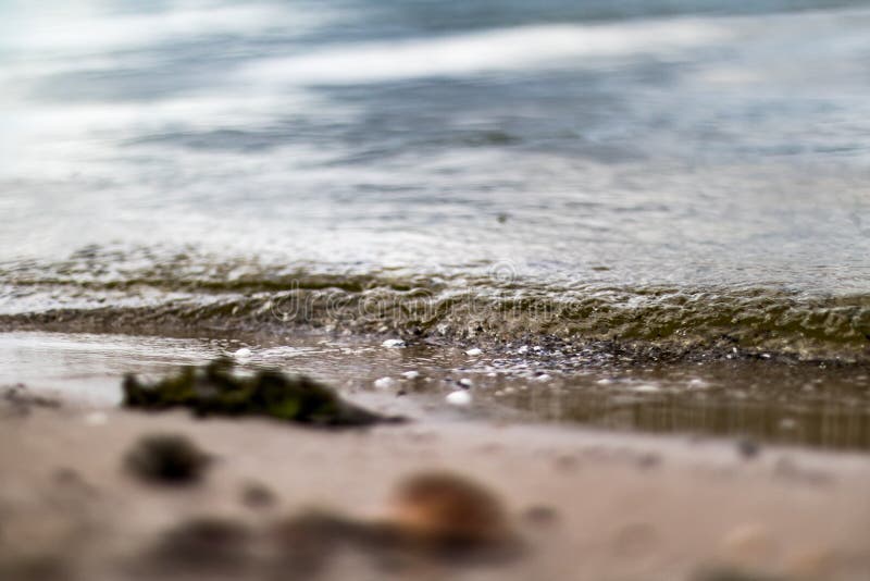 Small Ripple Wave stock image. Image of flow, rest, golden - 82261317