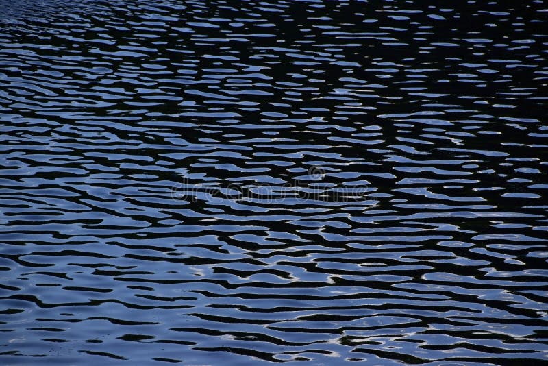 Small Ripples on the Water Surface Stock Image - Image of abstract ...