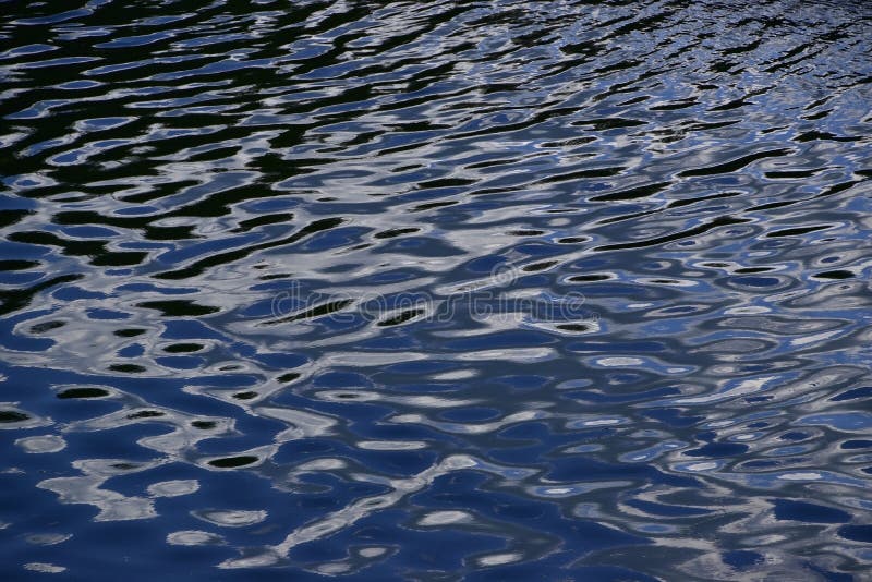 Small Ripples on the Water Surface Stock Photo - Image of reflect ...
