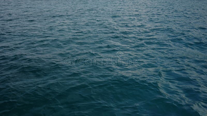 Small Ripples and Waves on Indian Ocean with Morning Light Stock Image ...