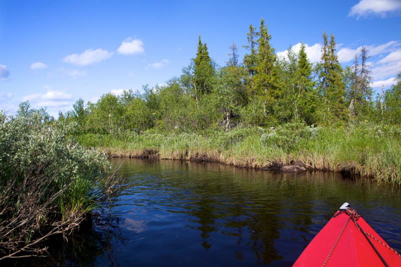 Small river stock photo. Image of riverside, outdoor - 22938832