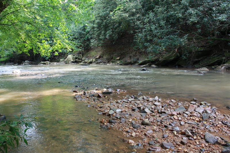 Small River stock image. Image of summer, beauty, senic - 40761055