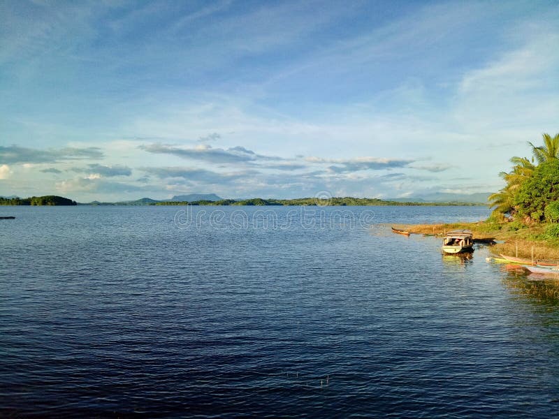 Small river with blue sky stock photo. Image of small - 202924912