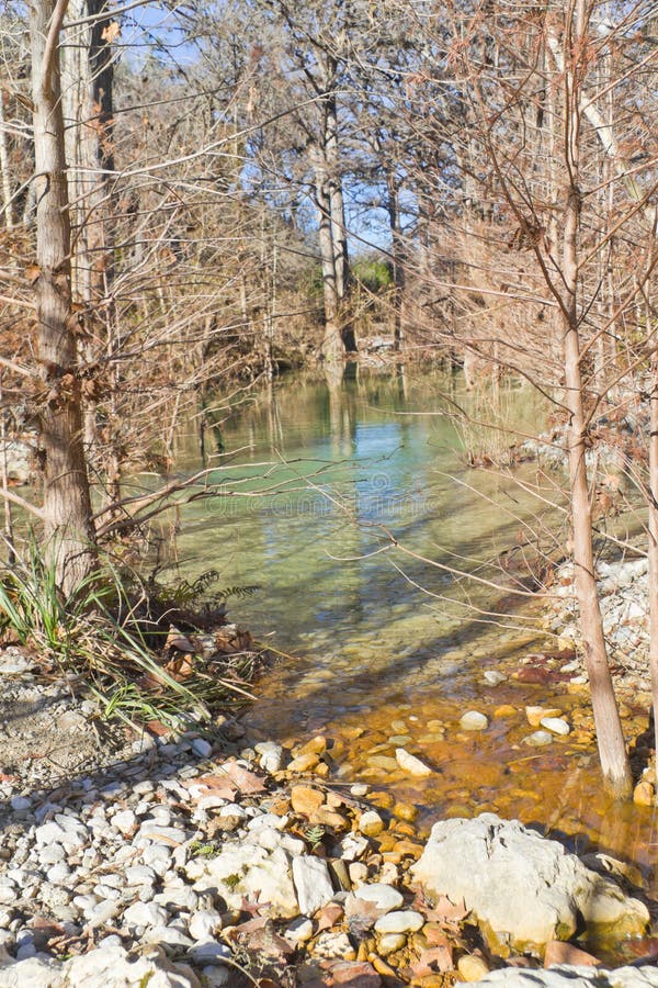 Small River at Hamilton Pool Stock Photo - Image of sunny, clear: 65969346