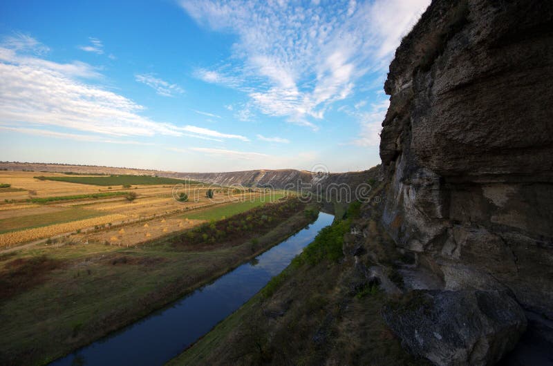 Small River Rocks Landscape Stock Photo - Image of natural, countryside ...