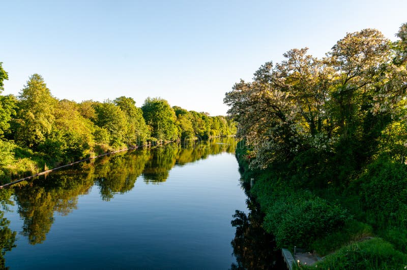 Still water stock image. Image of sunlight, landscape - 318650367