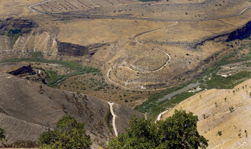 A small river and valley stock image. Image of river - 325661559