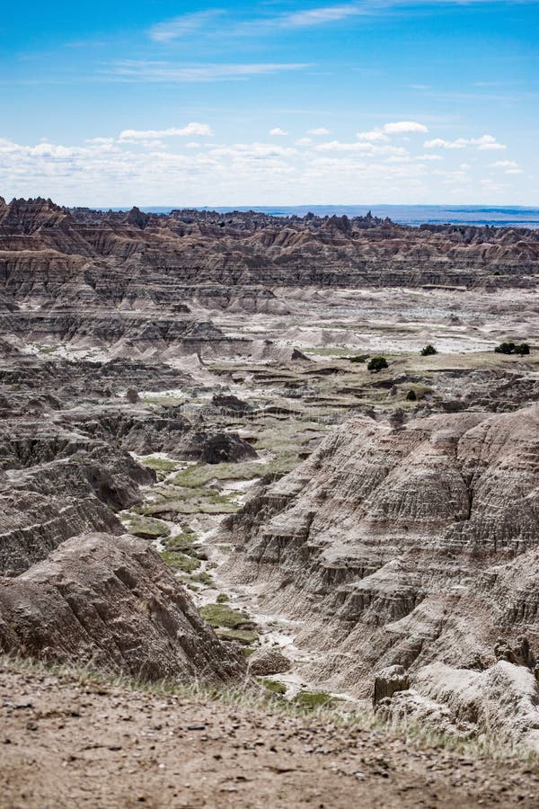 River Running through Desolate Lands Stock Photo - Image of national ...