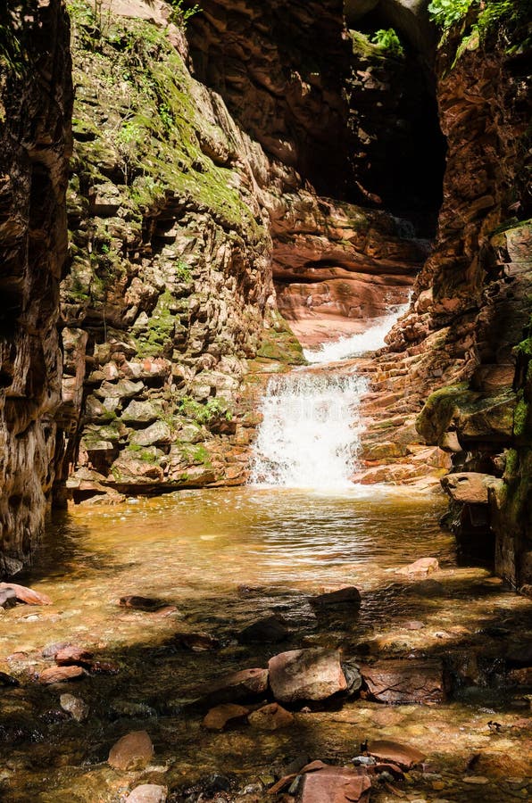 Small Rivers through the Valley Stock Photo - Image of summer, gravel ...