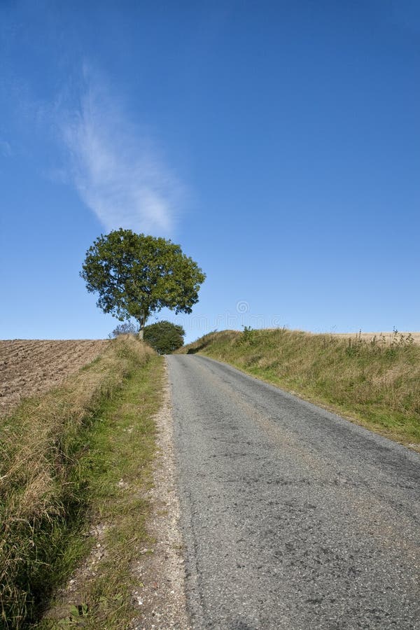 Small Road stock image. Image of space, autumn, asphalt - 16137163