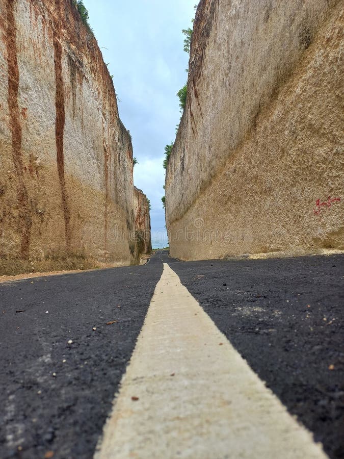 Small Road in the Mountains Stock Image - Image of storm, clouds: 97113555