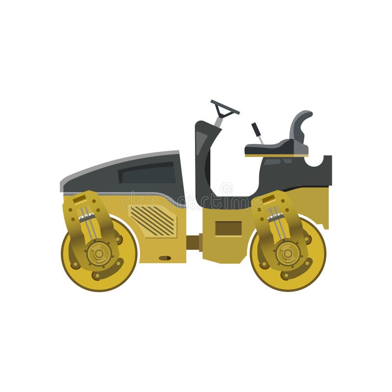 Vibrating Roller Stock Illustrations – 62 Vibrating Roller Stock ...