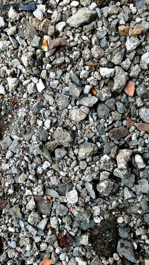 Small Road Stone Background, Dark Gravel Pebbles Stone Texture Seamless ...