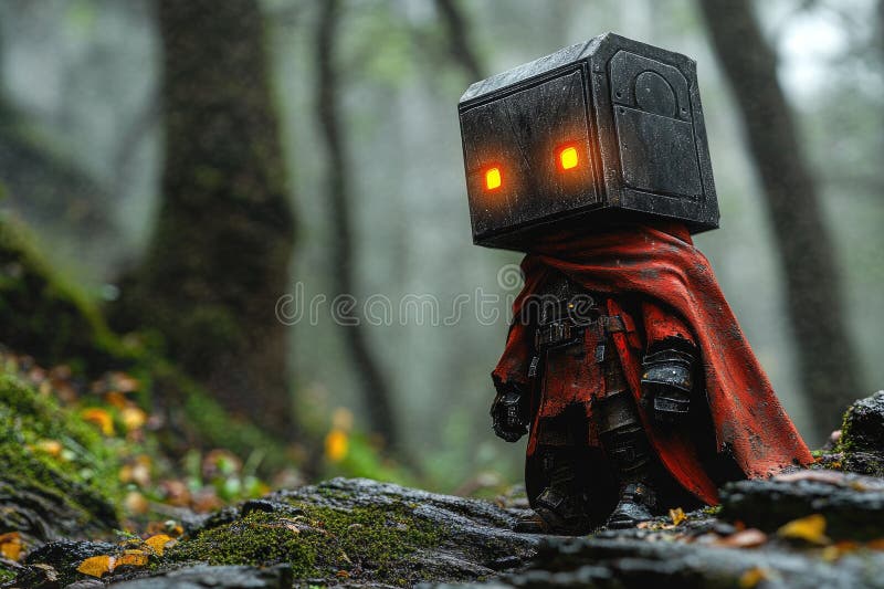 Boxy Moss Covered Robot Stock Illustrations – 1 Boxy Moss Covered Robot ...