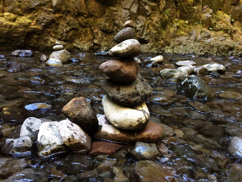 Small Rock Stack stock photo. Image of landscape, cairn - 57588592