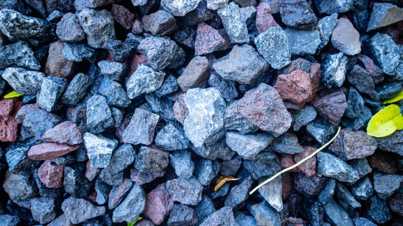Small Rocks Arranged Neatly and Beautifully Stock Photo - Image of ...