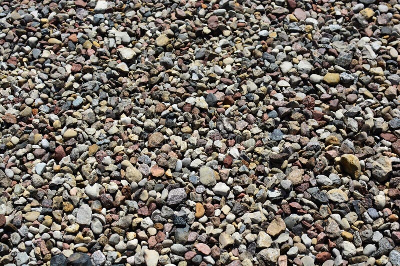 Small Rocks Pattern and Texture Background. Stock Image - Image of ...