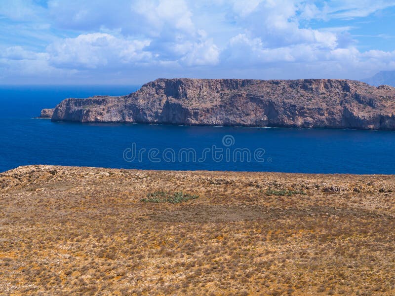 Small Rocky Islands Near Crete, Greece Stock Photo - Image of seascape ...