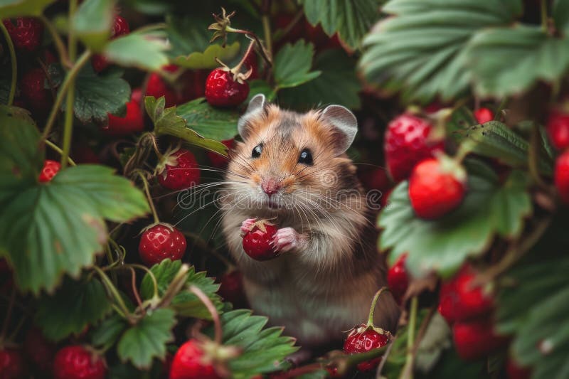 Small Rodent Enjoying Snack Bush Stock Photos - Free & Royalty-Free ...