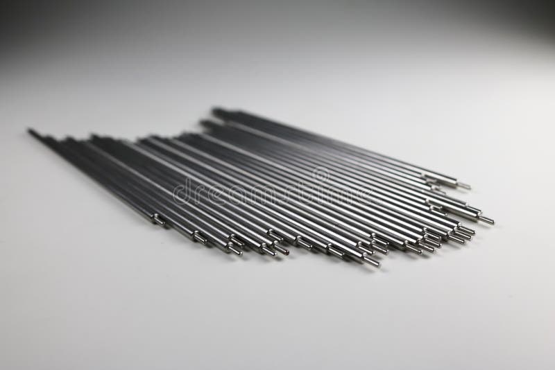 Small round steel bars stock image. Image of stainless - 77893515