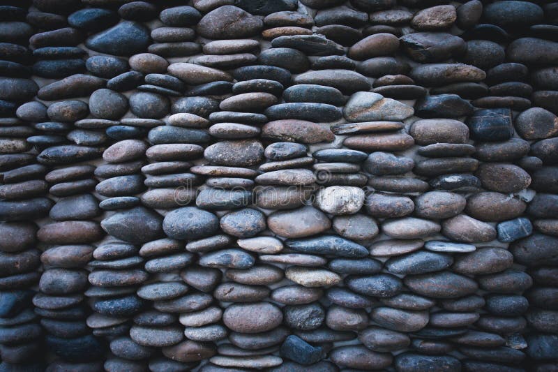 Small Round Stones Background. Stone Texture Stock Photo - Image of ...