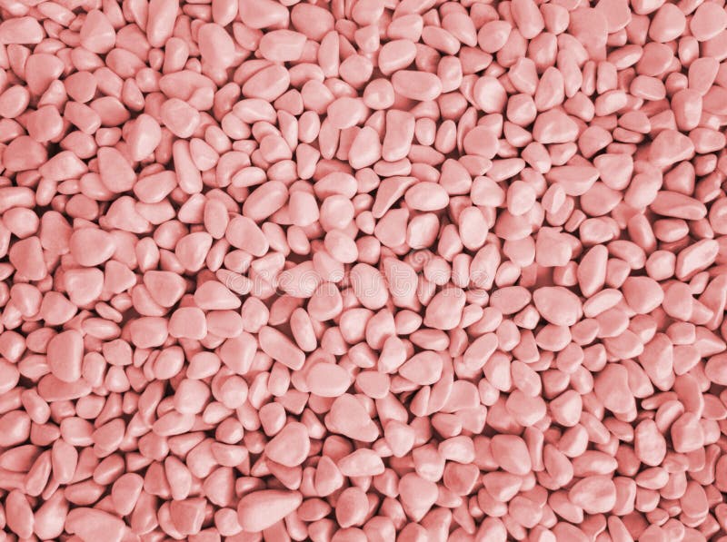 Round Stones or Smooth Pebbles in Pink Peach Colour As Uniform ...