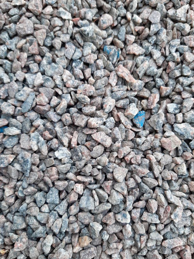 Small Rubble Stones Top View Pattern Stock Image - Image of small ...