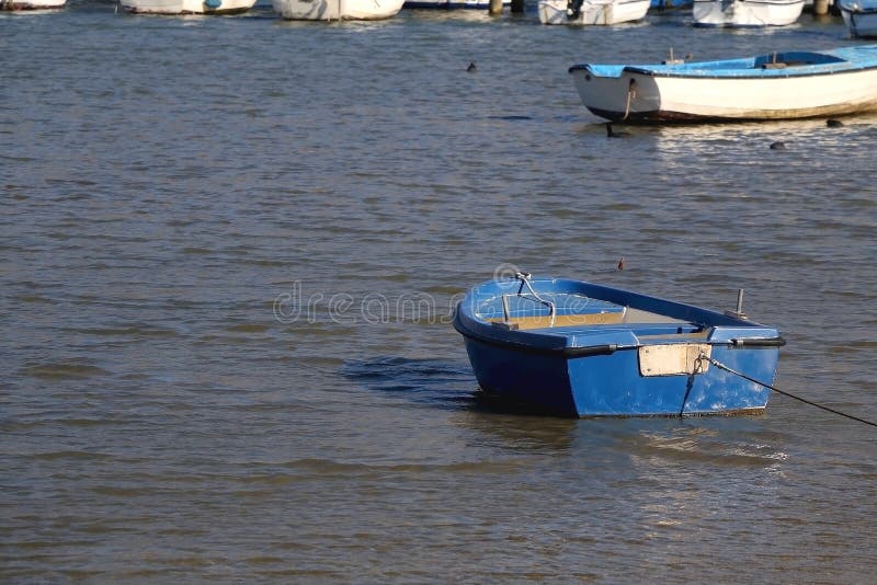 Small Boat stock image. Image of scene, dalmatia, coast - 206868015