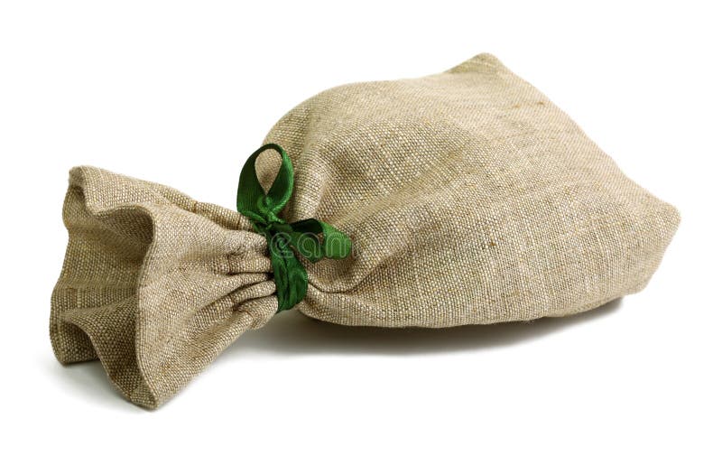 Small sack stock image. Image of sack, textured, beige - 48950451