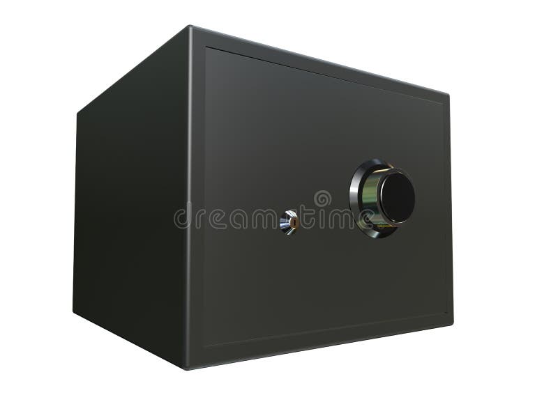 Small safe stock illustration. Illustration of safety - 1752384