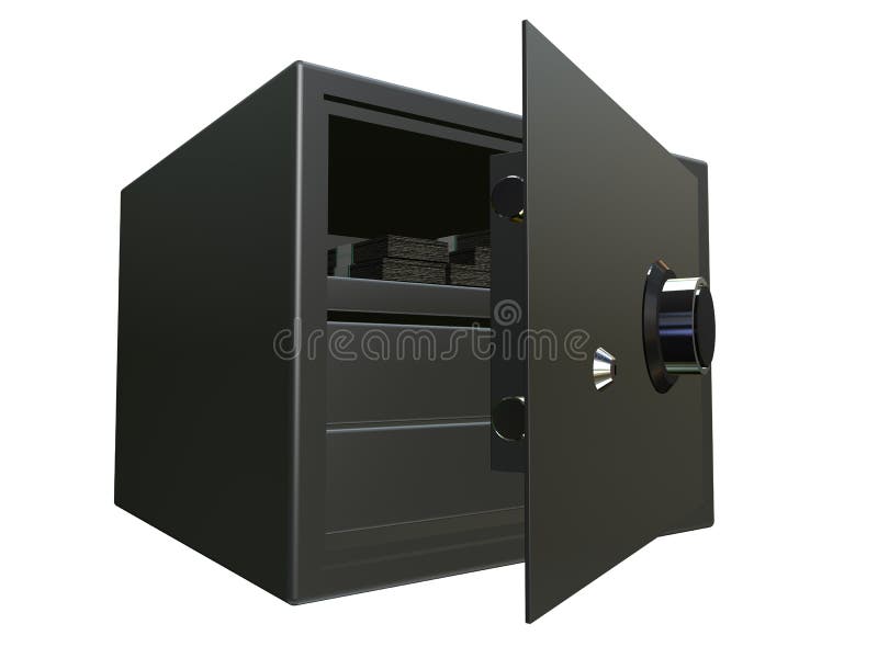Security safe stock illustration. Illustration of safe - 953186
