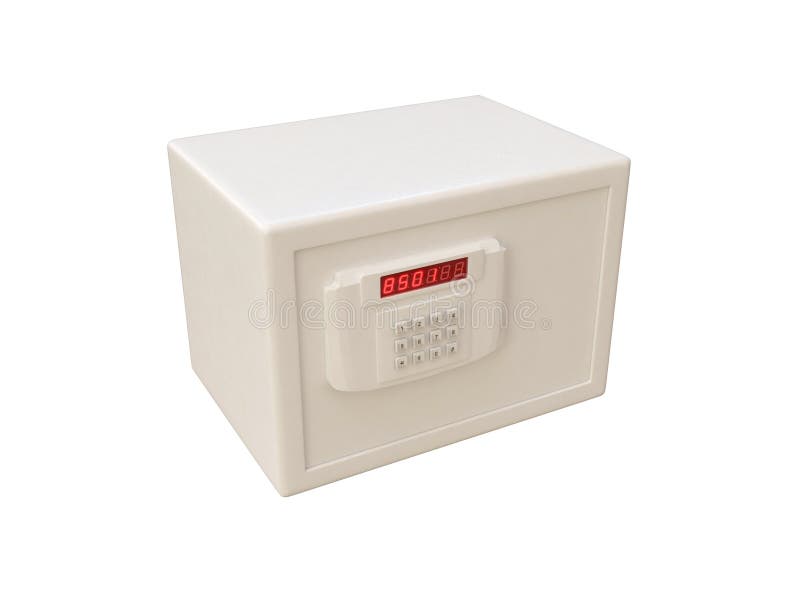 Small Safe Open stock illustration. Illustration of closed - 24137617
