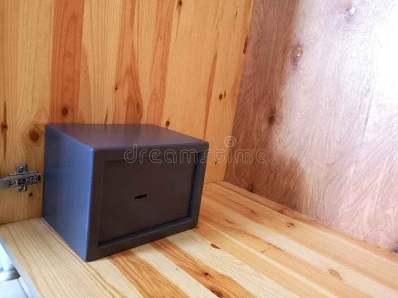 Small Safe Locked in the Closet Stock Photo - Image of lock, closet ...