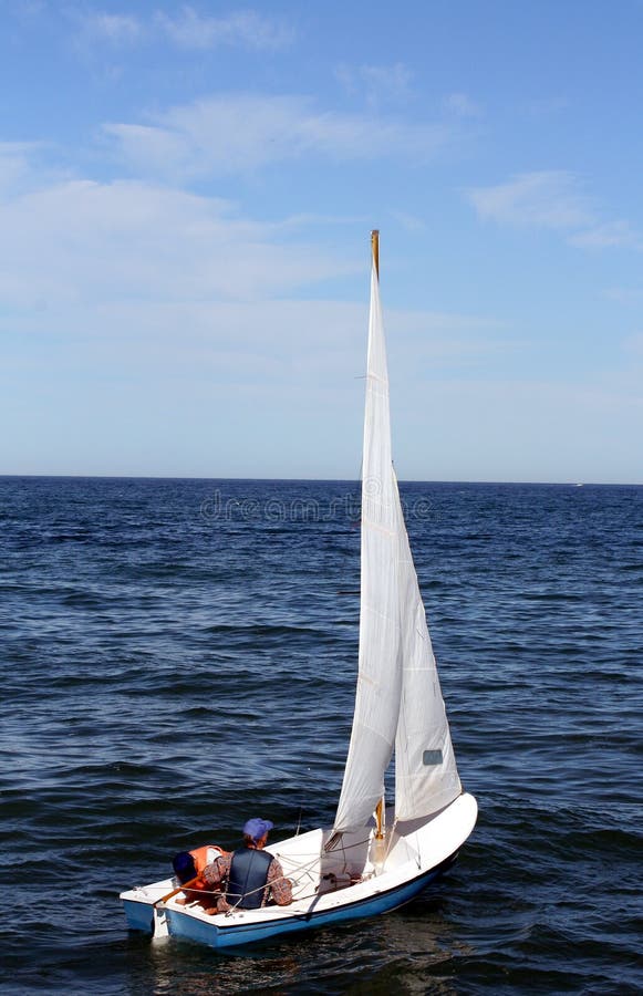 Sail Boat stock image. Image of lake, sailboat, sails, ontario - 96475