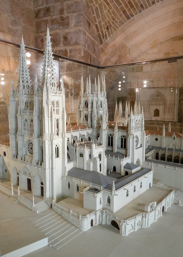 A Small-scale Model of the Burgos Cathedral Inside the Cathedral Museum ...