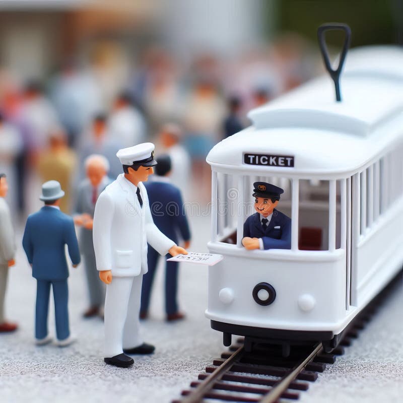 30 Small Scale Tram Stewar stock photo. Image of izobraje - 332831562