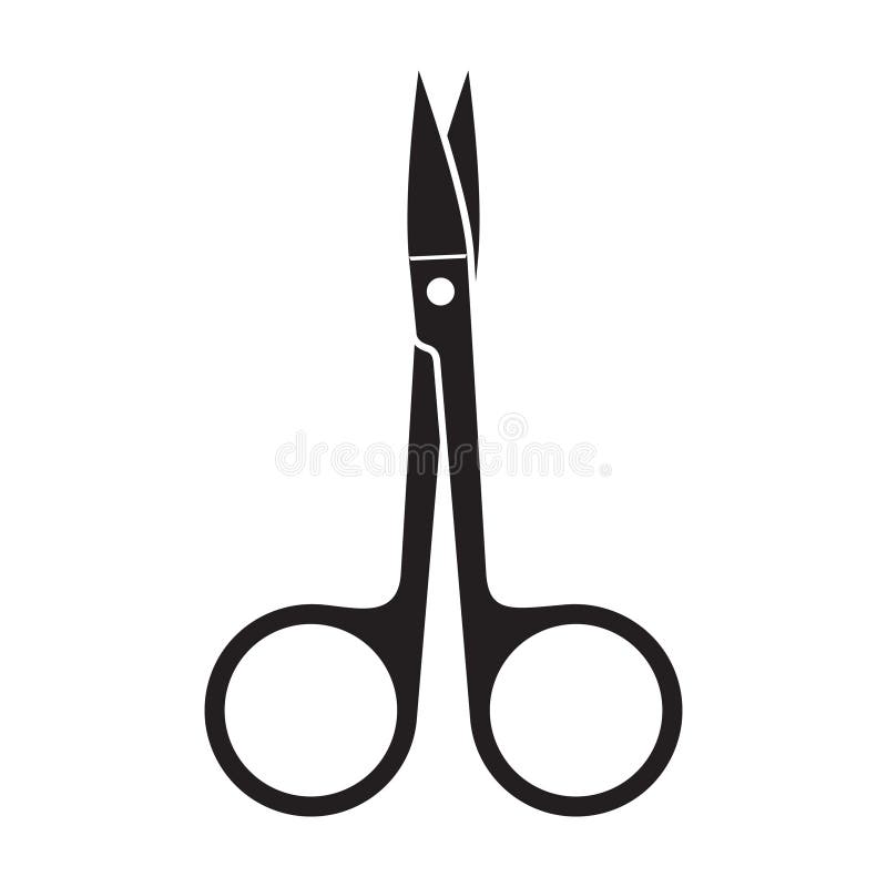 Small scissors stock vector. Illustration of tool, steel - 89320812