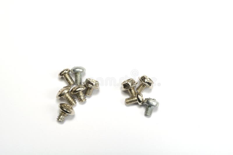 Small screws stock image. Image of machine, parts, detail - 36338507