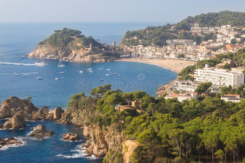 Small seaside town editorial stock image. Image of water - 52842034
