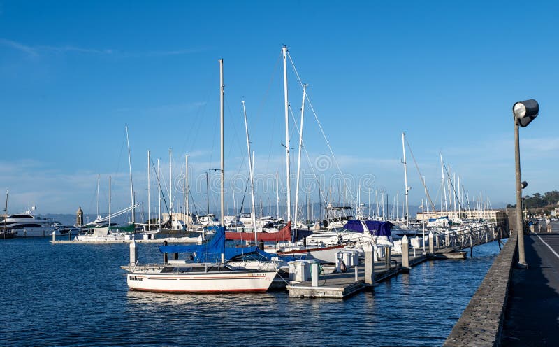 Small Ships Parked at the Port of San Francisco Editorial Photo - Image ...