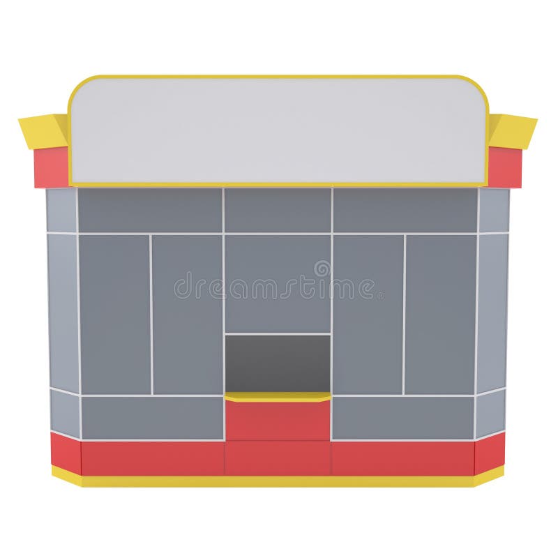 Small shop stock illustration. Illustration of architecture - 33790586
