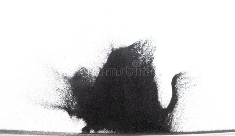 Small Size Black Sand Flying Explosion, Carbon Dust Sands Grain Explode ...