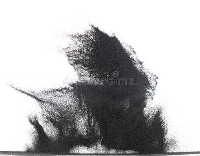 Small Size Black Sand Flying Explosion, Carbon Dust Sands Grain Explode ...